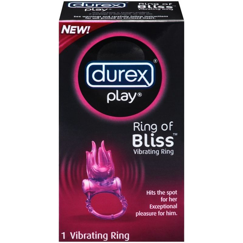 Durex® Play Ring of Bliss, Vibrating Ring, Specially shaped for On-the ...
