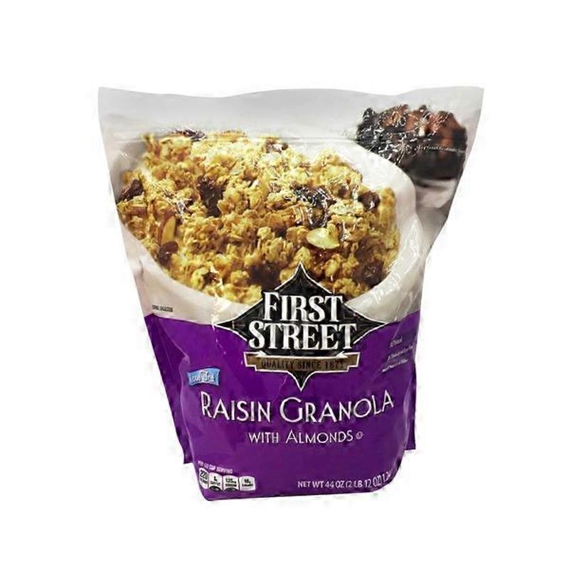 First Street Raisin Granola With Almonds (44 oz) Delivery or Pickup ...