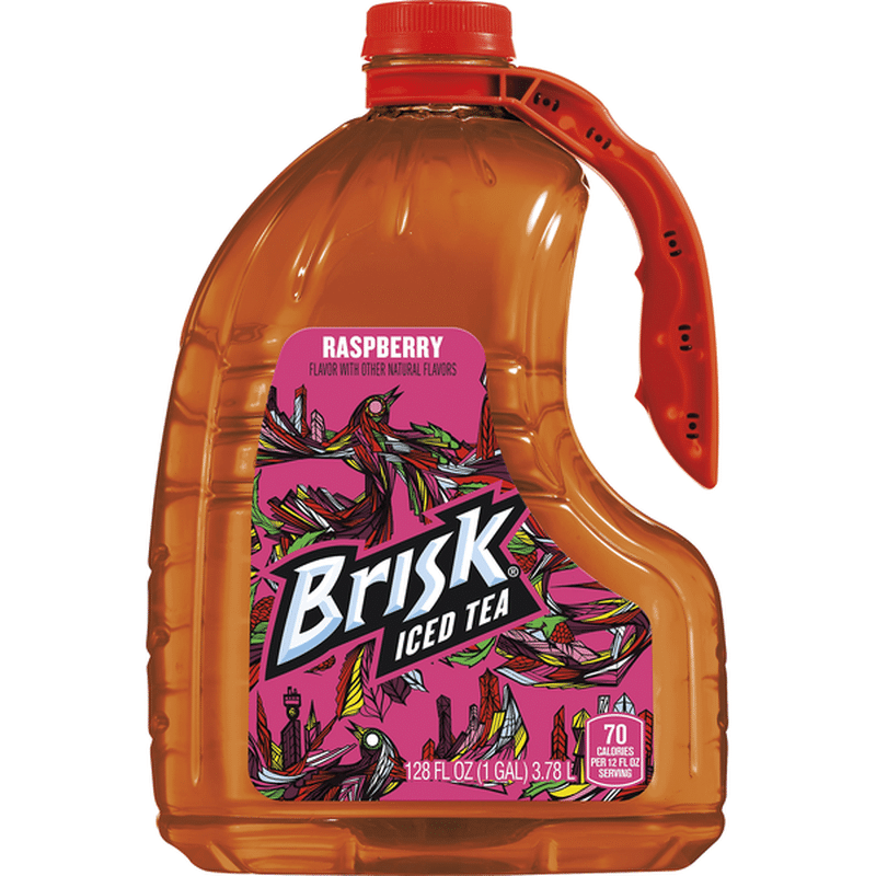 Brisk Raspberry Iced Tea (128 fl oz) - Instacart