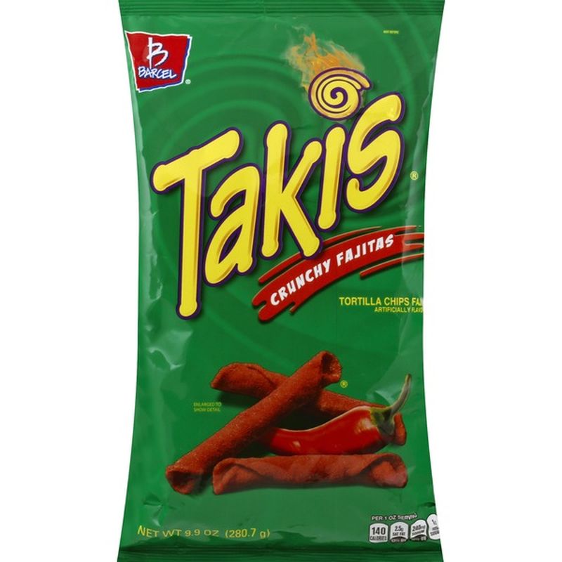 Takis Tortilla Chips, Crunchy Fajitas (9.88 oz) - Instacart