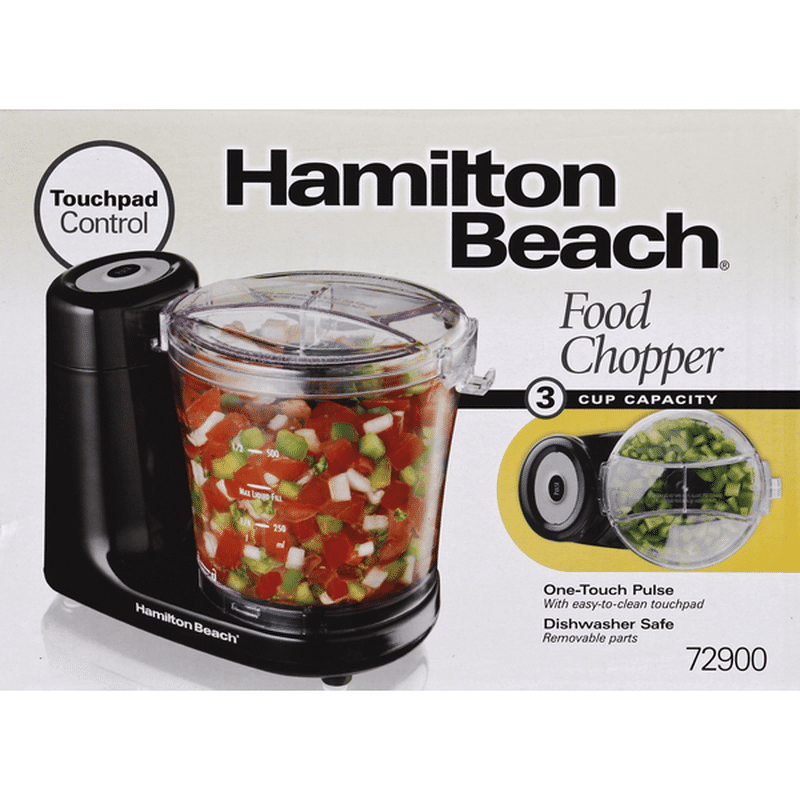 Hamilton Beach Food Chopper, 3 Cup (1 each) - Instacart