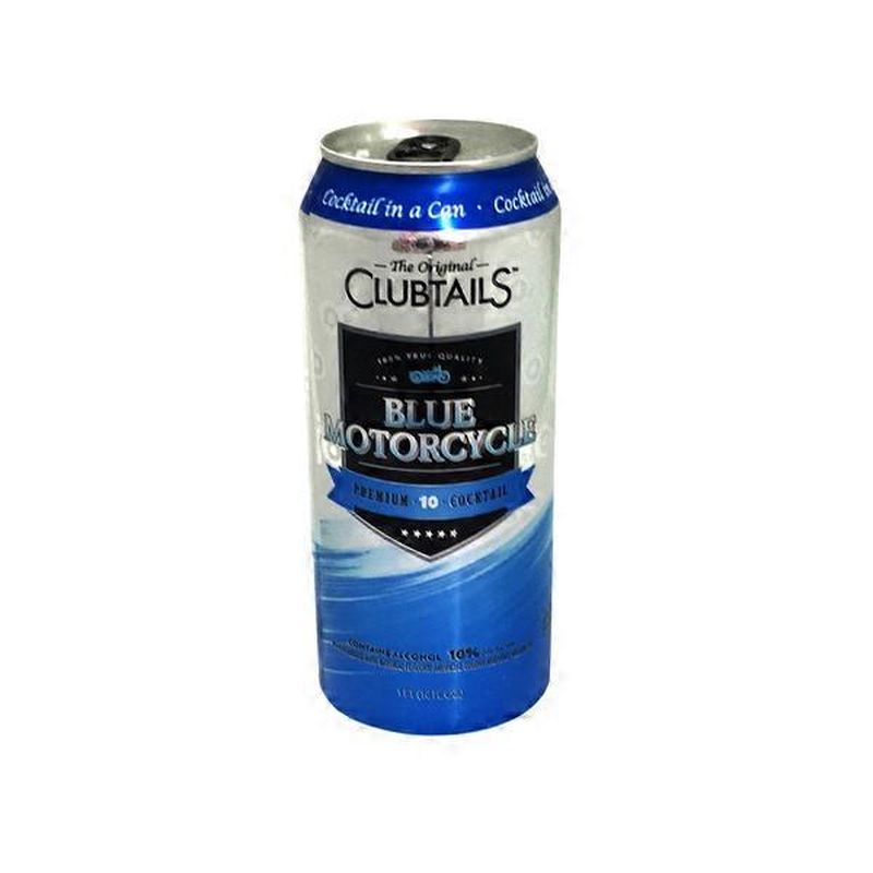 Clubtails Blue Motorcycle Premium Cocktail (16 fl oz) - Instacart