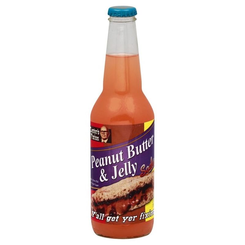 Lesters Fixins Soda, Peanut Butter & Jelly (12 oz) - Instacart