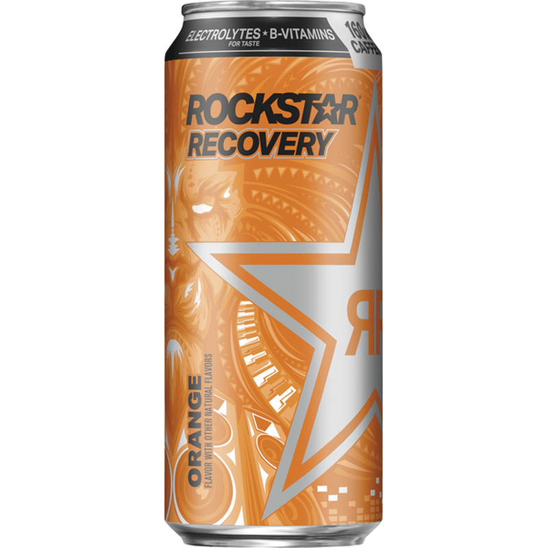 Rockstar Energy Drink, Orange (16 fl oz) - Instacart