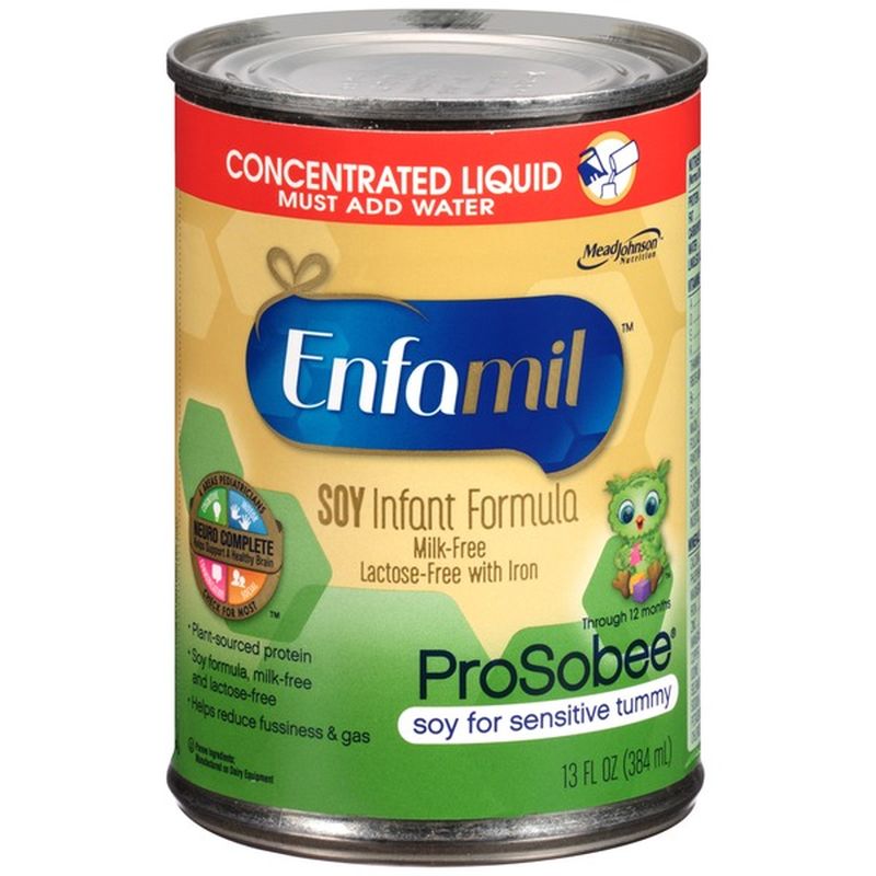 Enfamil® ProSobee Soy-Based Infant Formula Concentrated Liquid Can (13 ...