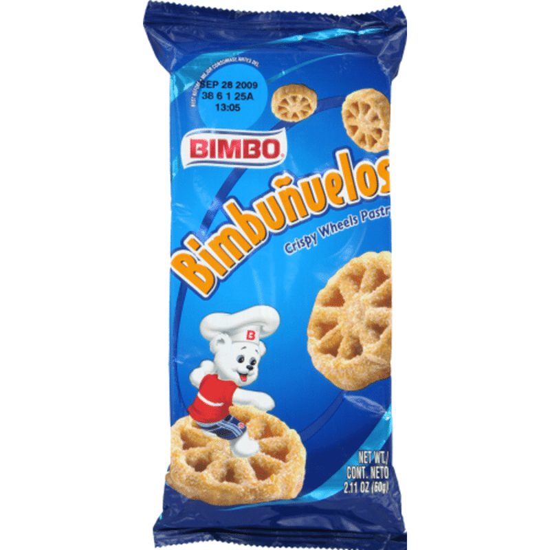 Bimbo Bimbunuelos Crispy Wheels Pastry (2.33 oz) - Instacart