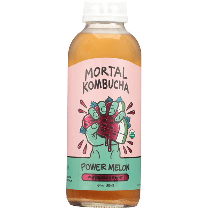 Mortal Kombucha Kombucha, Power Melon (16 oz) - Instacart