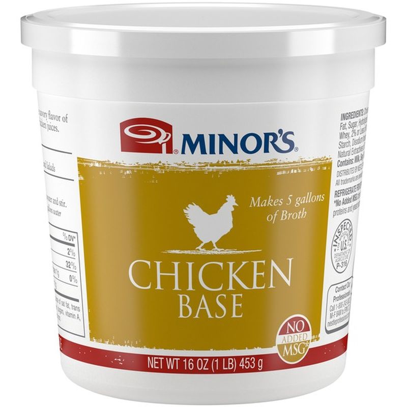 Minor's Chicken Base (453 g) - Instacart