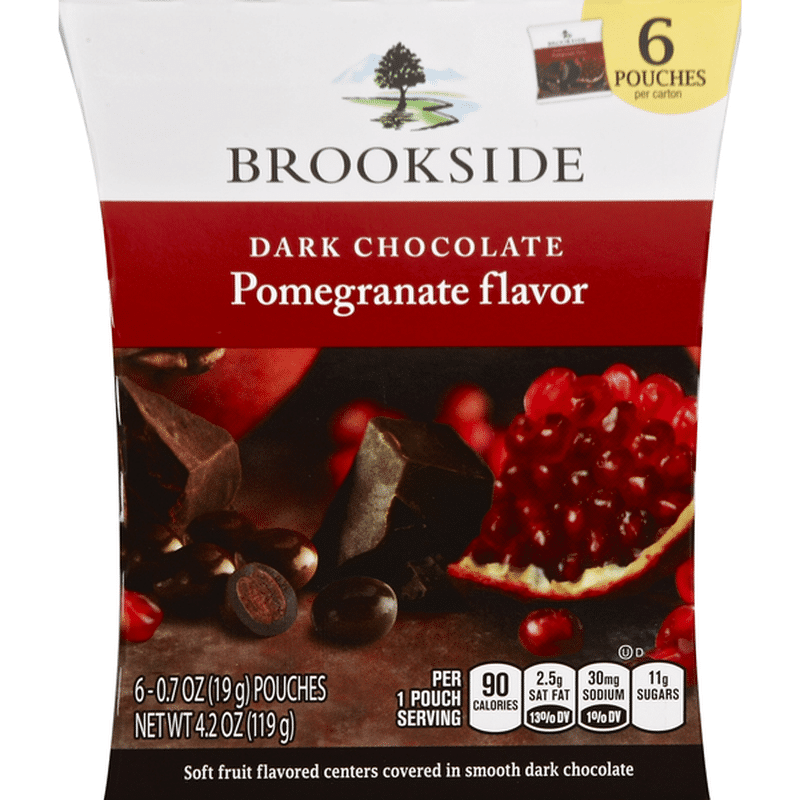 Brookside Dark Chocolate, Pomegranate Flavor (6 each) - Instacart