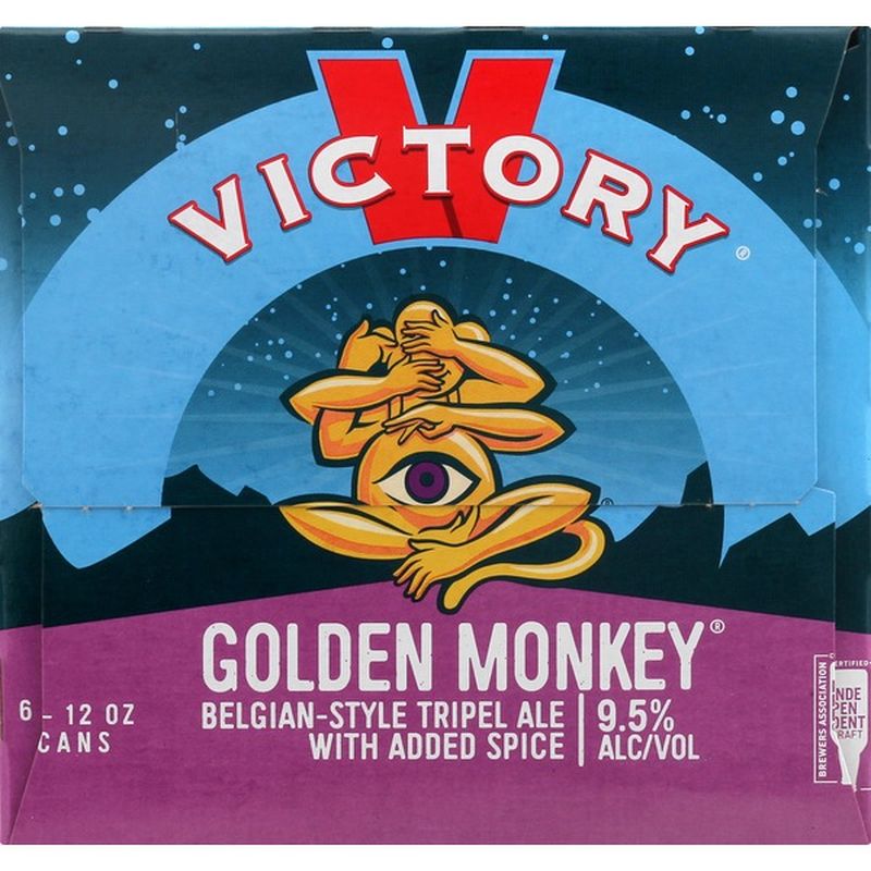 Victory Beer, Golden Monkey (12 fl oz) - Instacart