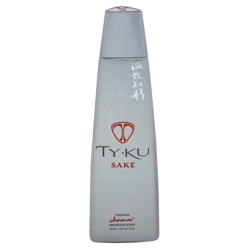 Tyku Japanese Sake Junmai (330 ml) - Instacart