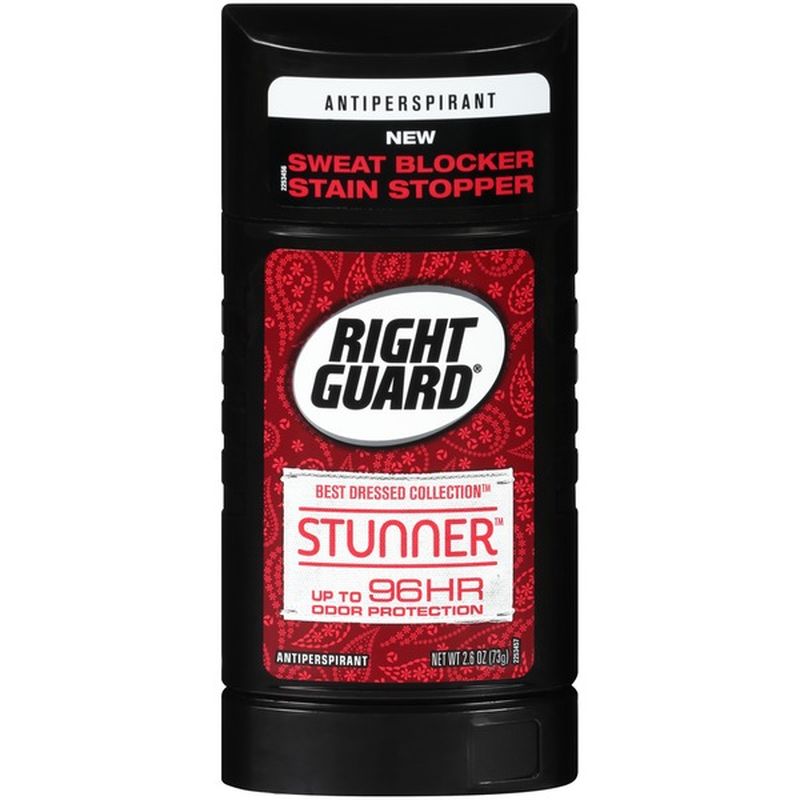 Right Guard Best Dressed Antiperspirant Deodorant Invisible Solid ...