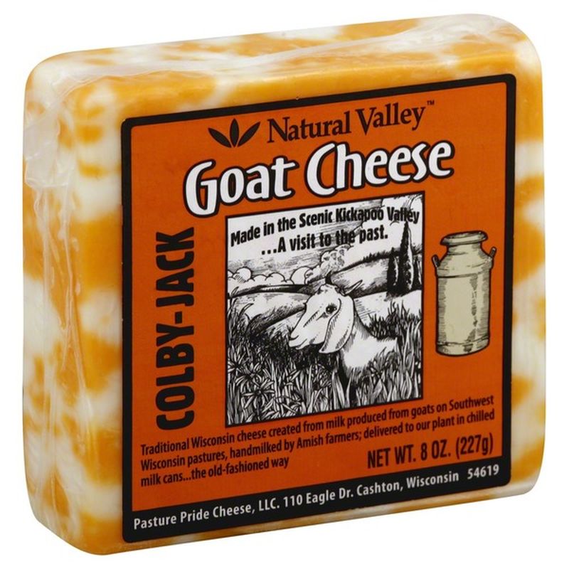 Nature Valley Cheese, Goat, Colby-Jack (8 oz) - Instacart