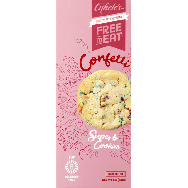 Cybele's Cookies, Superb, Confetti (6 oz) - Instacart