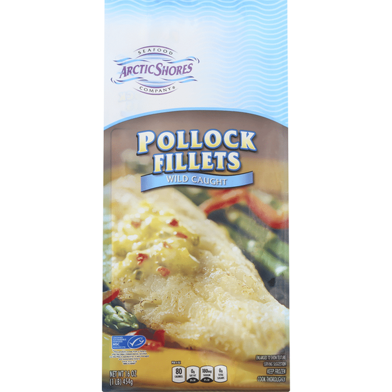 Arctic Shores Pollock Fillets, Wild Caught (16 oz) - Instacart