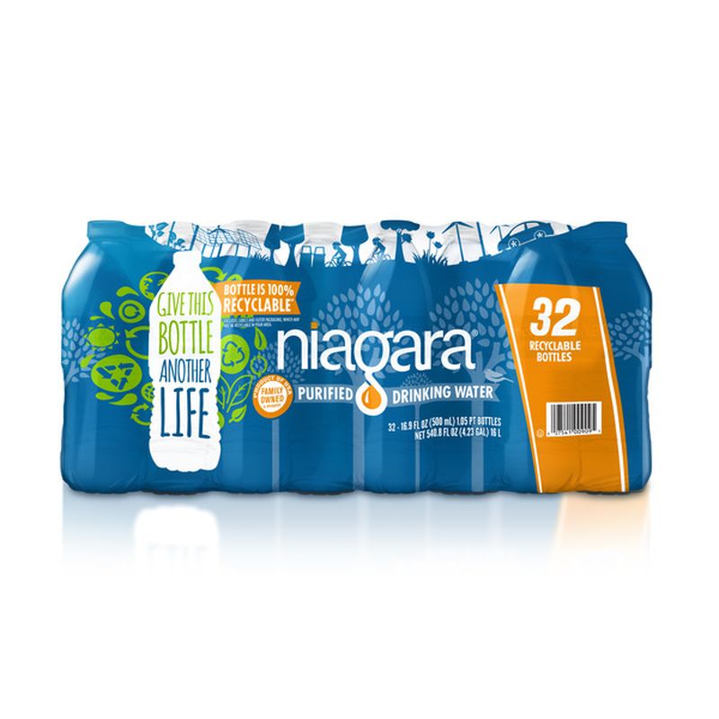Niagara Purified Drinking Water (0.5 .5 l) - Instacart