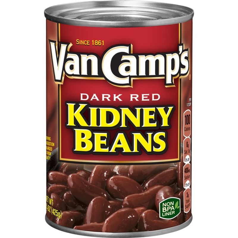 VanCamp's Dark Red Kidney Beans (15 oz) - Instacart