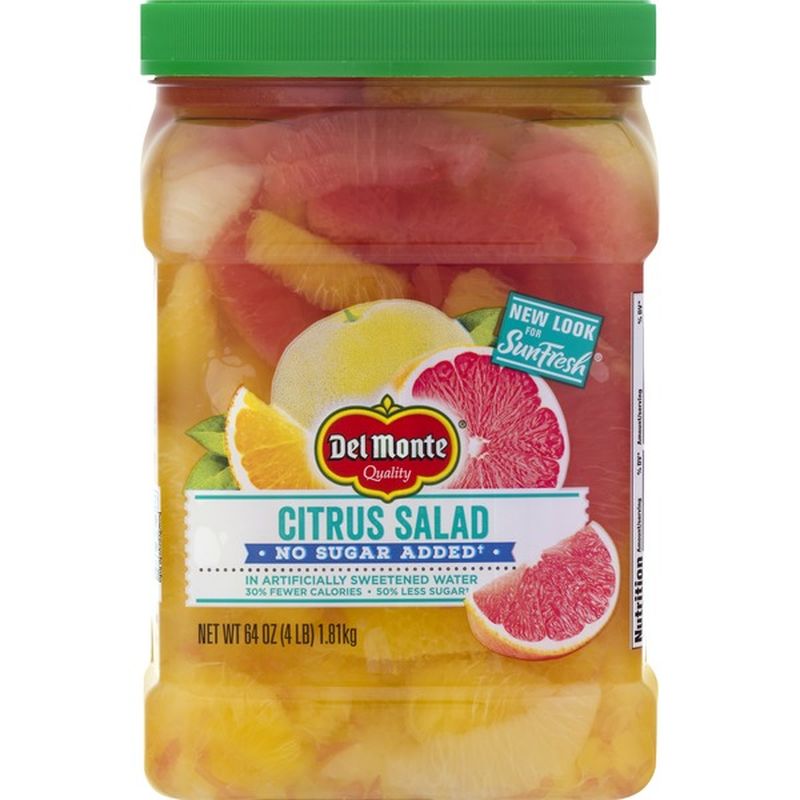 Del Monte Citrus Salad, No Sugar Added (64 oz) - Instacart