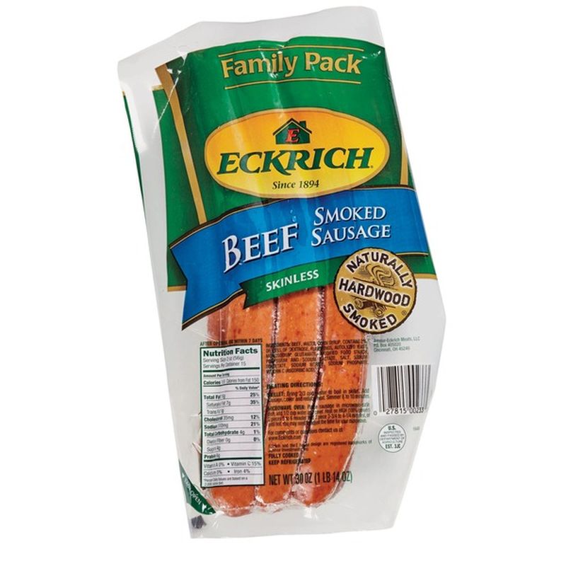 Eckrich Smoked Sausage (30 oz) - Instacart
