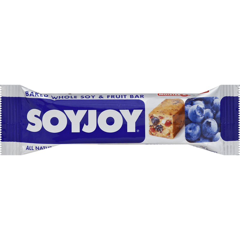 Soyjoy Whole Soy & Fruit Bar, Baked, Blueberry (1.05 oz) - Instacart
