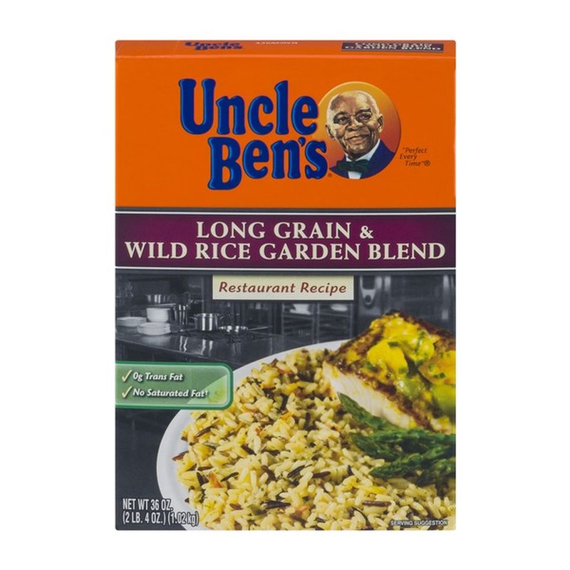 Uncle Ben's Long Grain & Wild Rice Garden Blend Restaurant Recipe (36 ...