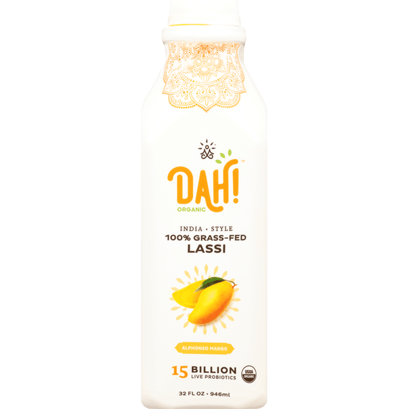 Dahlicious Lassi, Organic, Alphonso Mango, India Style (32 oz) Delivery ...