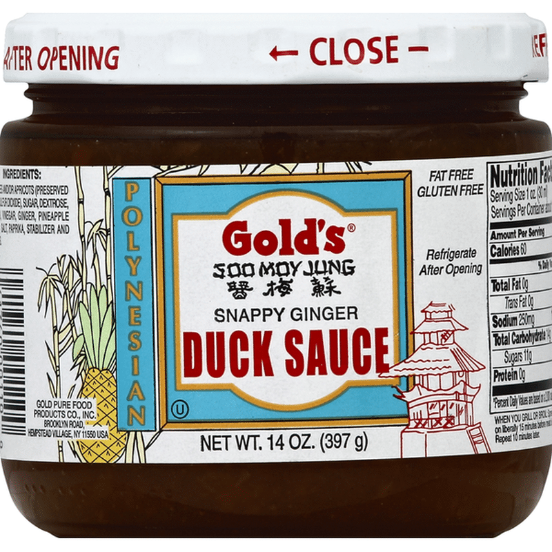 Gold's Duck Sauce Snappy Ginger (13 oz) - Instacart