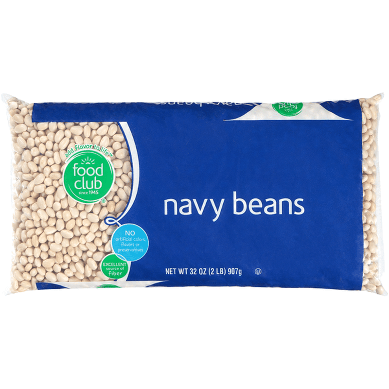 Food Club Navy Beans (32 oz) - Instacart