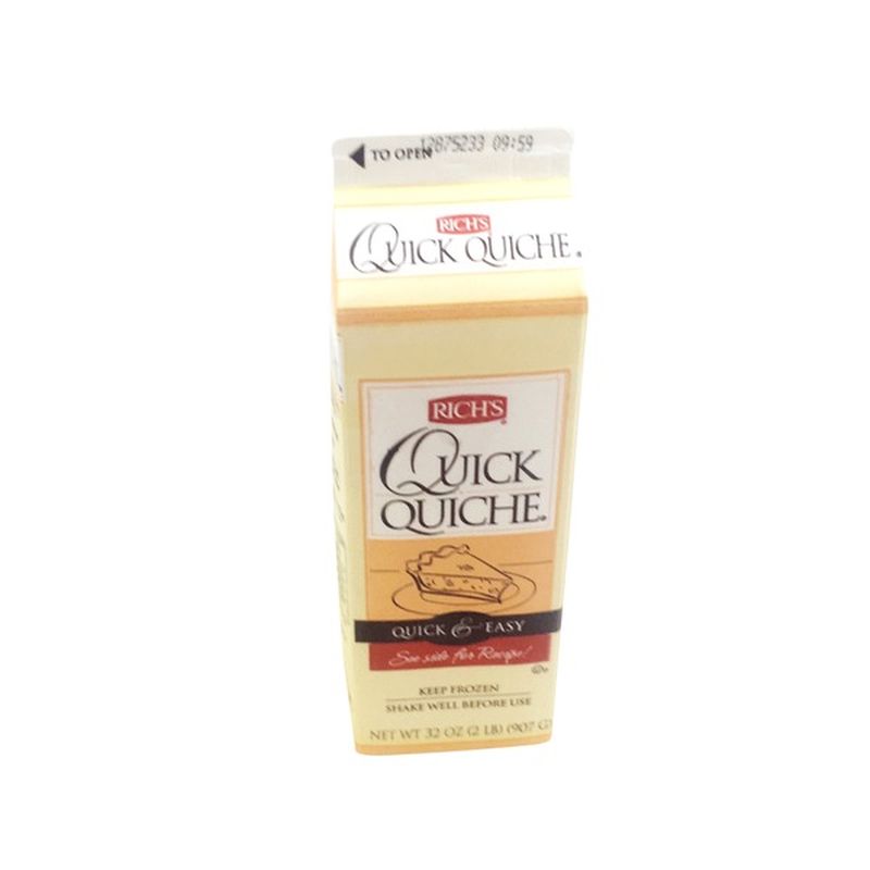 Rich's Quick Quiche (32 oz) - Instacart
