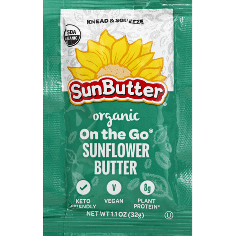 SunButter Sunflower Butter, Organic (1.1 oz) - Instacart
