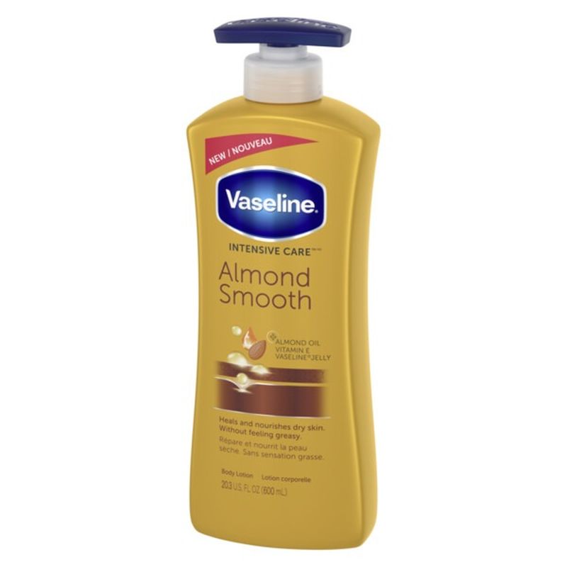 Vaseline Hand And Body Lotion Almond Smooth (20.3 oz) - Instacart