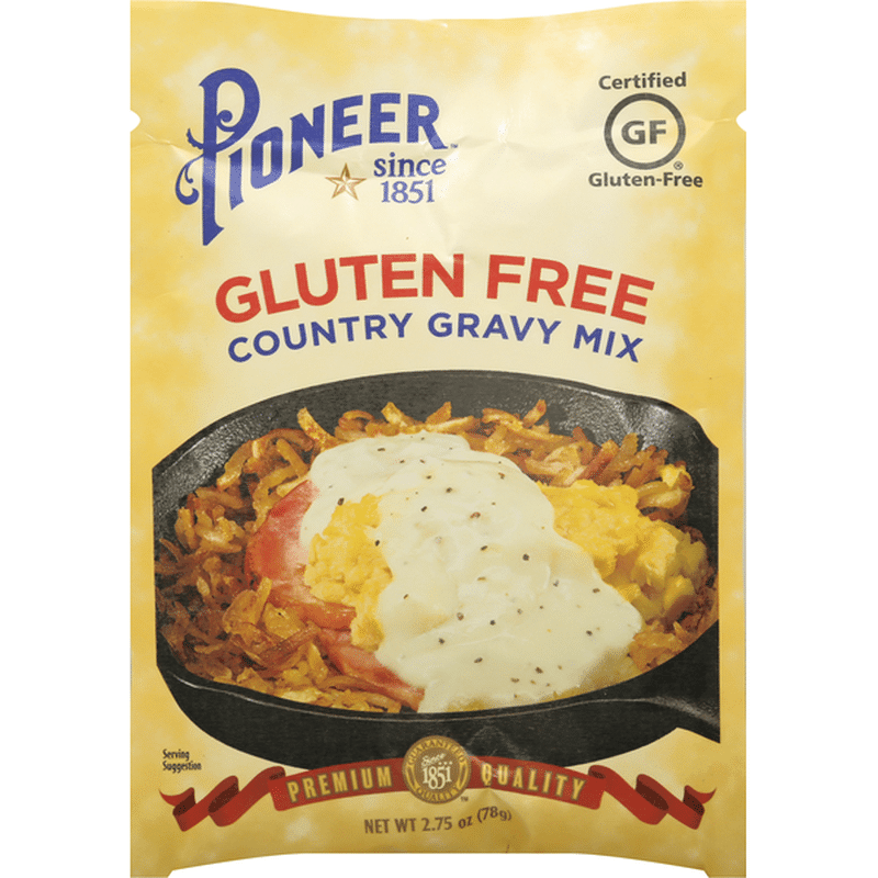 Pioneer Gravy Mix, Country, Gluten Free (2.75 oz) - Instacart