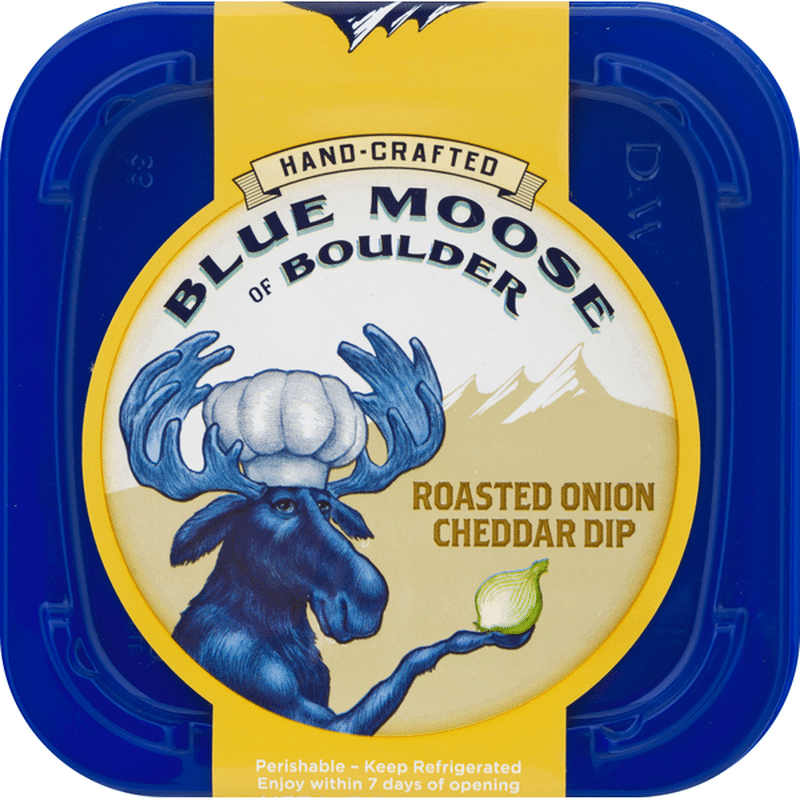 Blue Moose of Boulder Dip, Roasted Onion Cheddar (7 oz) - Instacart