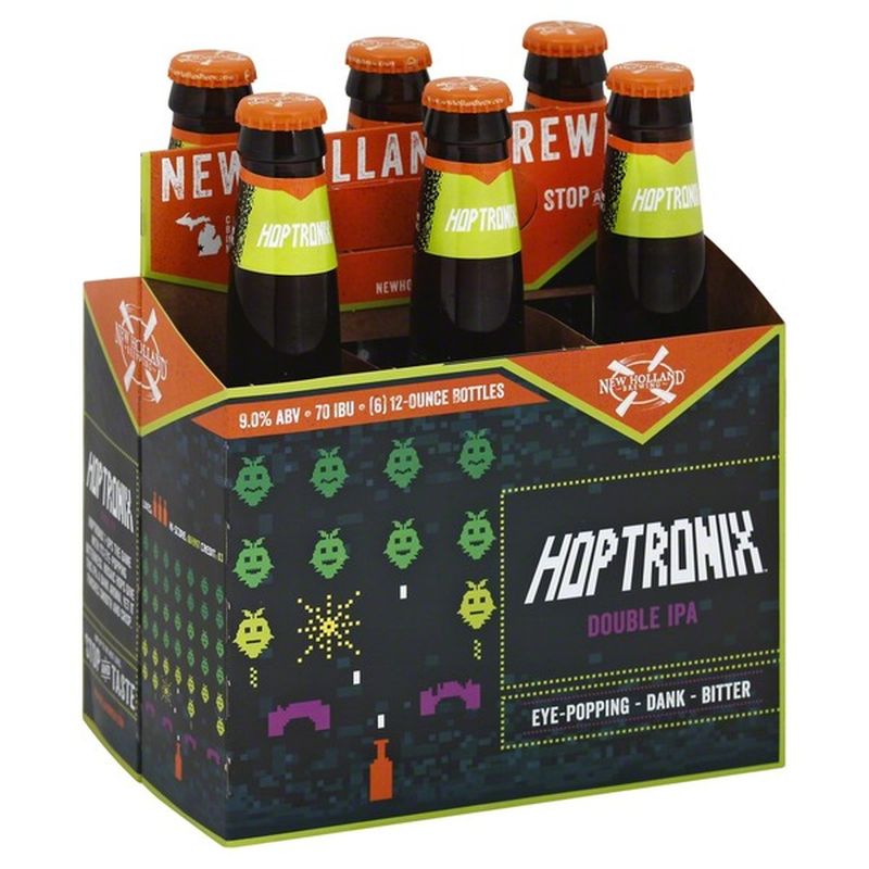 New Holland Beer, Double IPA, Hop Tronix (12 fl oz) - Instacart