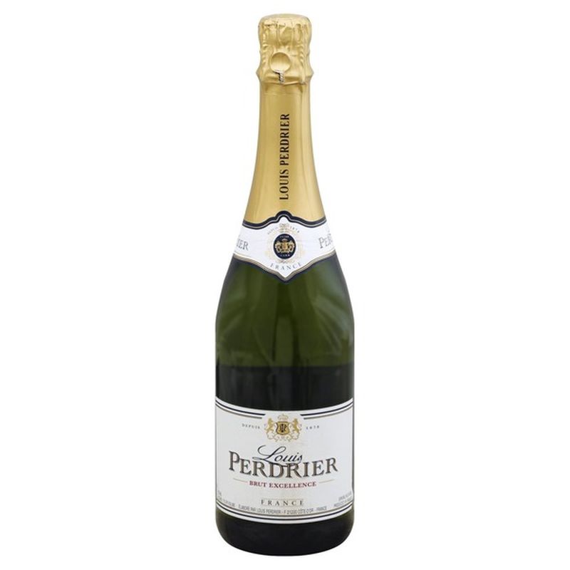 Louis Perdrier Sparkling Wine, Brut Excellence, France (750 ml ...