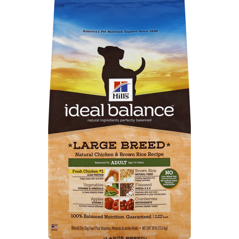 Ideal Balance Dog Food, Large Breed, Plus Vitamins, Minerals & Amino ...
