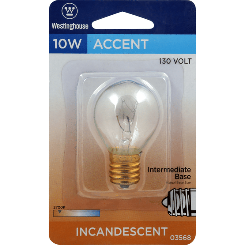 Westinghouse Light Bulb, Incandescent, 10 Watts (1 each) - Instacart