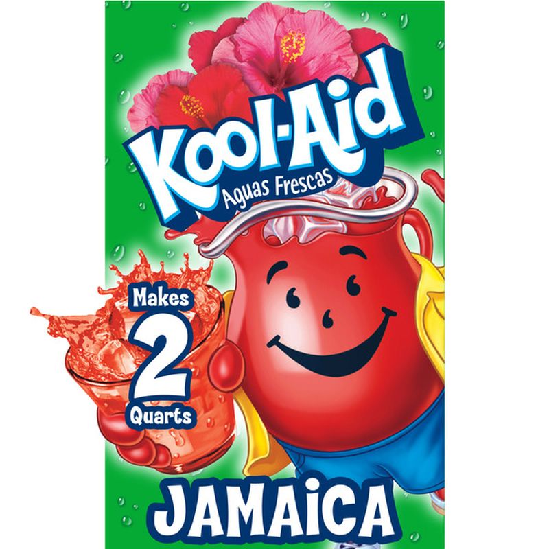 Kool-Aid Unsweetened Jamaica Artificially Flavored Powdered Soft Drink ...