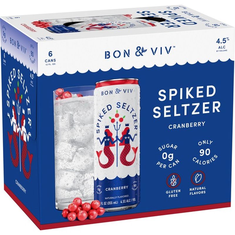 Spiked Seltzer Alcoholic Seltzer (12 fl oz) - Instacart