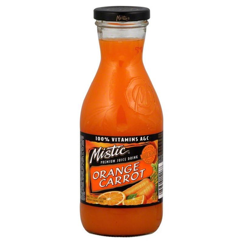 Mistic Orange Carrot Juice Drink (16 fl oz) - Instacart