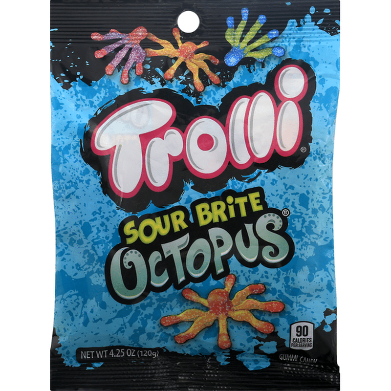 Trolli SOUR BRITE OCTOPUS Gummi Candy (4.25 oz) - Instacart Trolli SOUR BRITE OCTOPUS Gummi Candy (4.25 oz) - Instacart