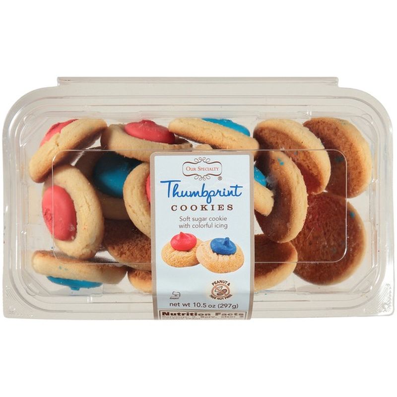 Our Specialty Thumbprint Cookies (10.5 oz) - Instacart