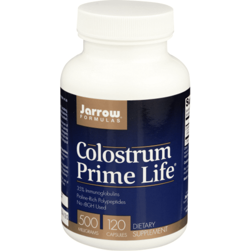 Jarrow Formulas Colostrum Prime Life Dietary Supplement (120 ct ...