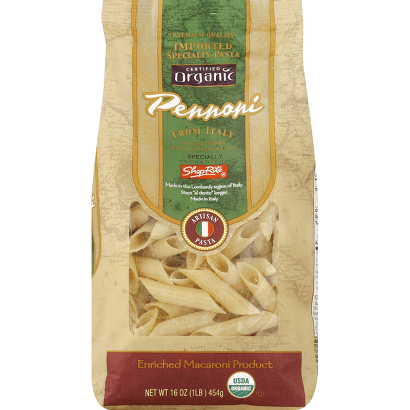 ShopRite Pasta, Pennoni (16 oz) - Instacart