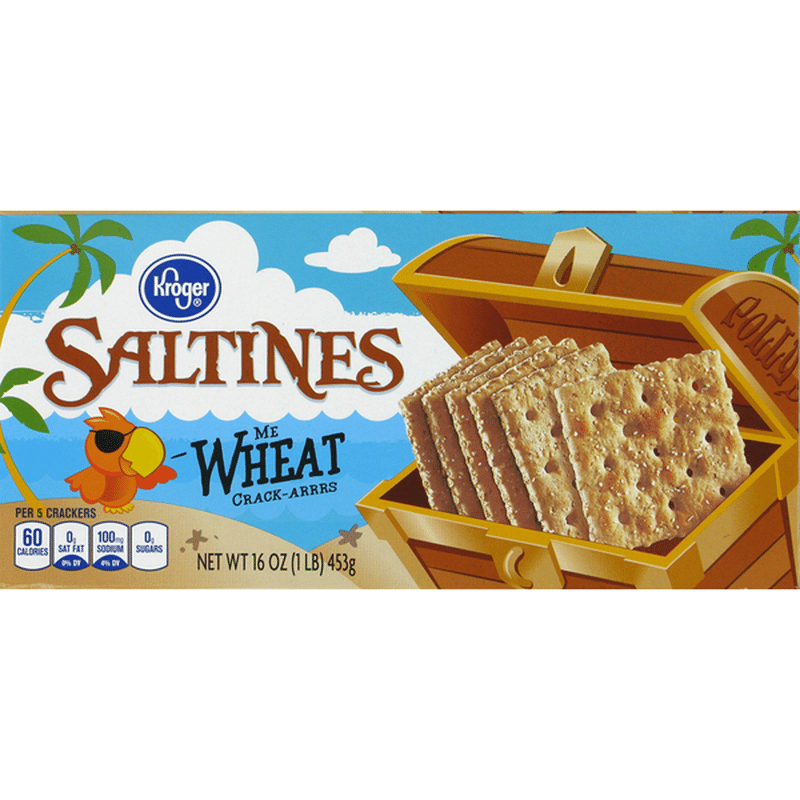 Kroger Saltines Wheat Crack-Arrrs (16 oz) - Instacart