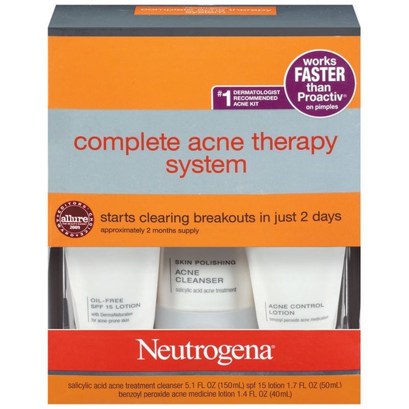 Neutrogena® Complete Acne Therapy System Kit Advanced Solutions™ (1 ct ...