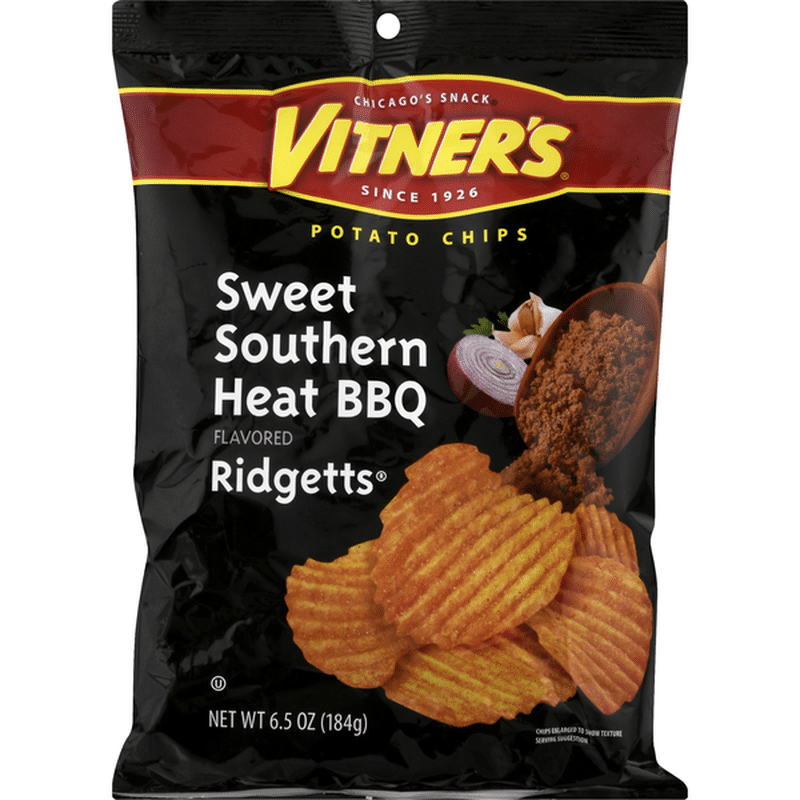 Vitner's Potato Chips, Sweet Southern Heat BBQ Flavored (6.5 oz ...