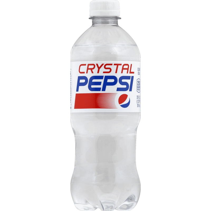 Pepsi Cola, Clear (20 oz) - Instacart