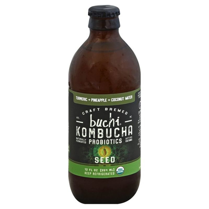Buchi Kombucha, Organic, Seed (12 oz) - Instacart