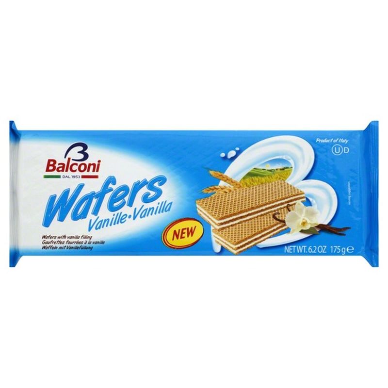 Balconi Wafers, Vanilla (6.2 oz) - Instacart